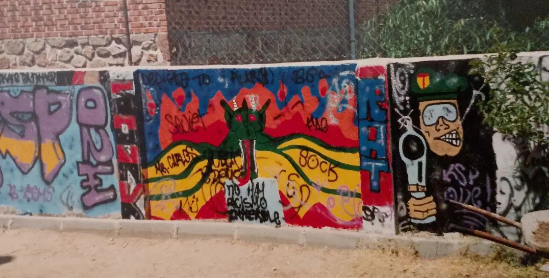 Mi Primer Mural de Graffiti: Un Comienzo Inesperado - Javier Bullido